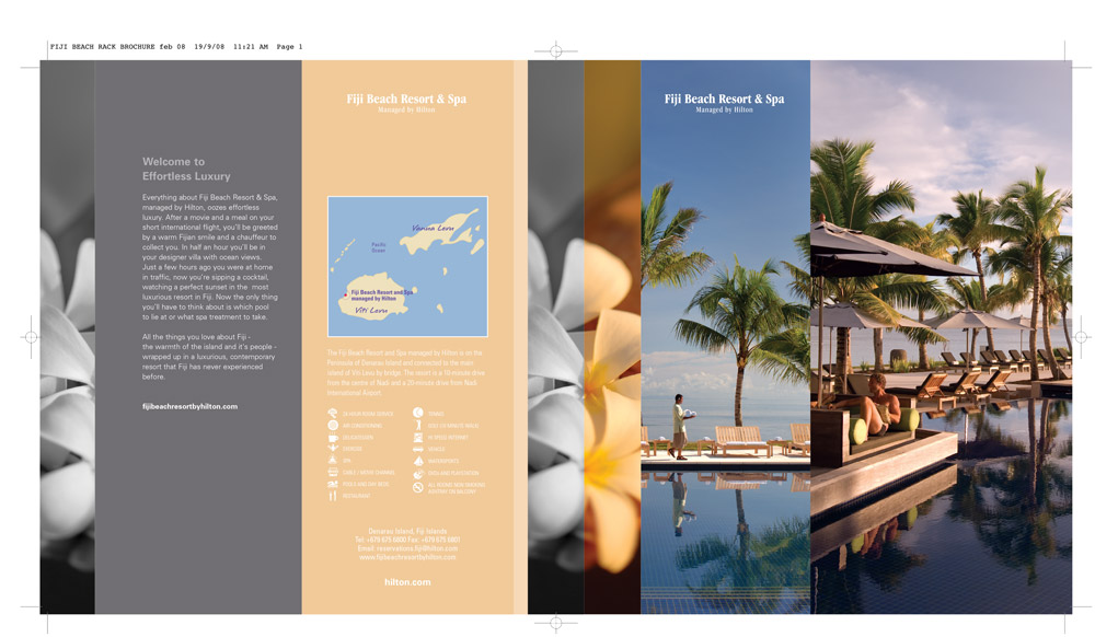 Fiji Beach Resort & Spa, Managed by Hilton - Design Work
