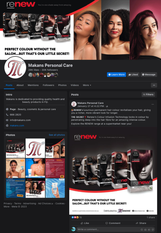 Makans Social Media Management - Pasifika Communications